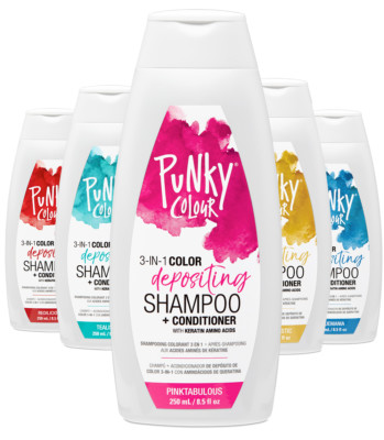 Punky Colour 3 In 1 Color Depositing Shampoo and Conditioner - FREE ...