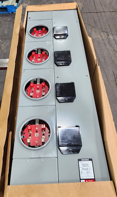 😎 NEW SIEMENS 1200 AMP RING STYLE METER MODULE 120/240 VAC 1 PHASE ...