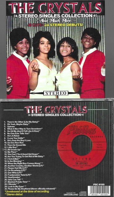 Stereo Singles Collection & Much More by The Crystals (CD, 2022) for sale online | eBay