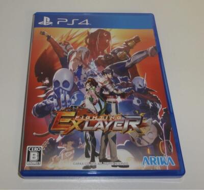 FIGHTING EX LAYER PS4 Sony PlayStation 4 ARIKA Action Game with Case ...