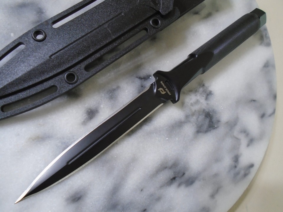 Schrade Extreme Survival Slim Fixed Blade Dagger Knife 4116SS Full Tang ...