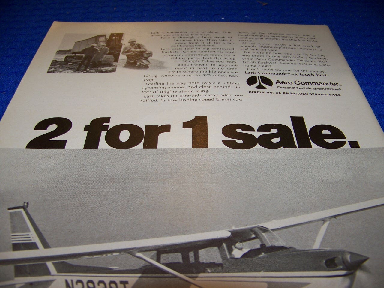 1969 LARK COMMANDER "2 FOR 1 SALE.."..1-PAGE SALES AD (36KK) | eBay
