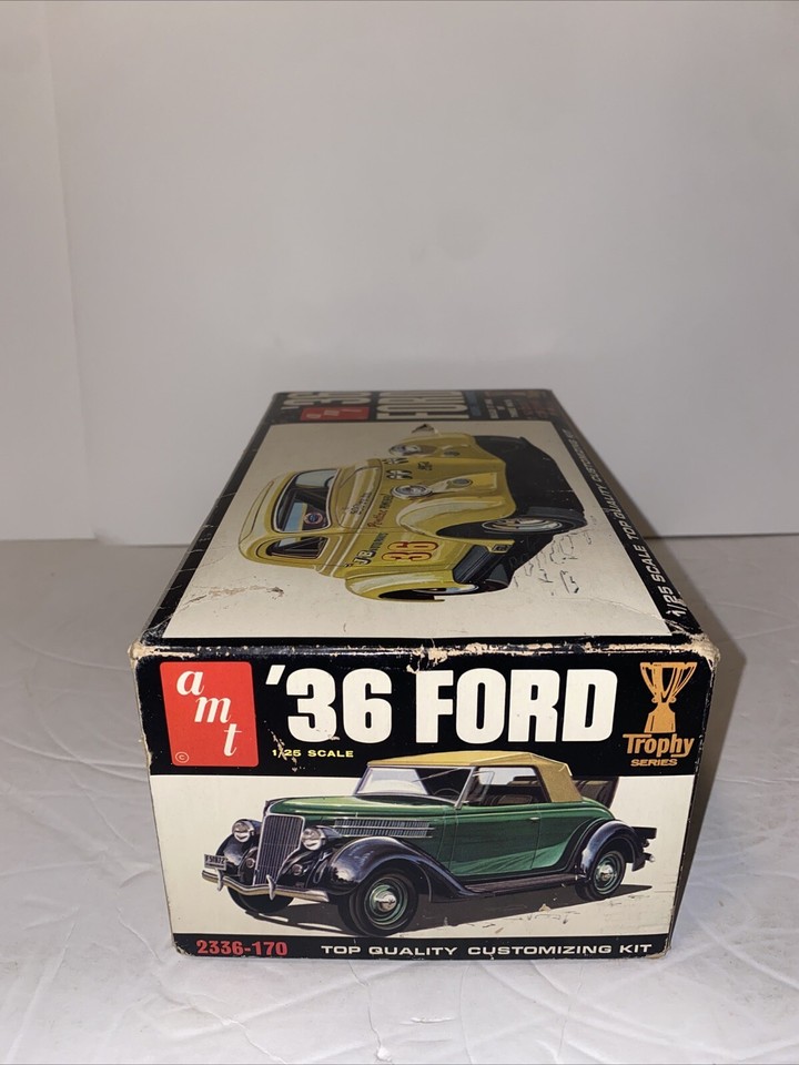 AMT 36 Ford Trophy Series Car Model Kit Vintage | eBay