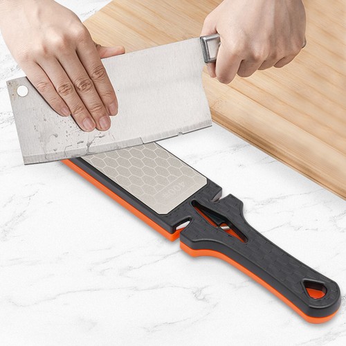 400# Coarse+1000# Fine Double-Sided Emery Knife Sharpener Stone ...