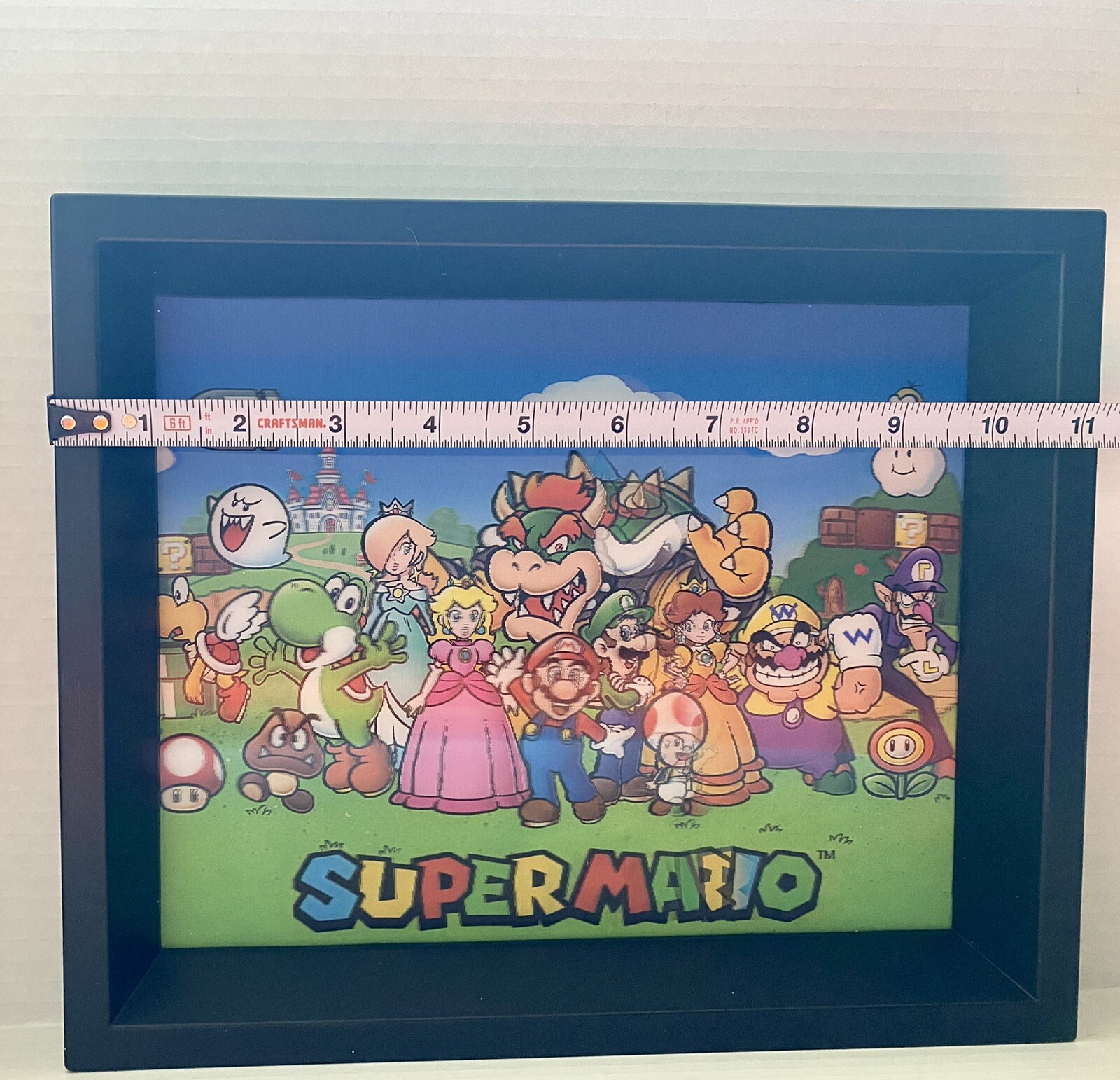 Super Mario Bros. Hologram 3D Picture Box 9x11 Nintendo Official 2015 ...