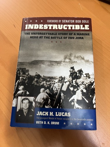 INDESTRUCTIBLE: Iwo Jima Medal of Honor Winner SIGNED Jack Lucas | eBay