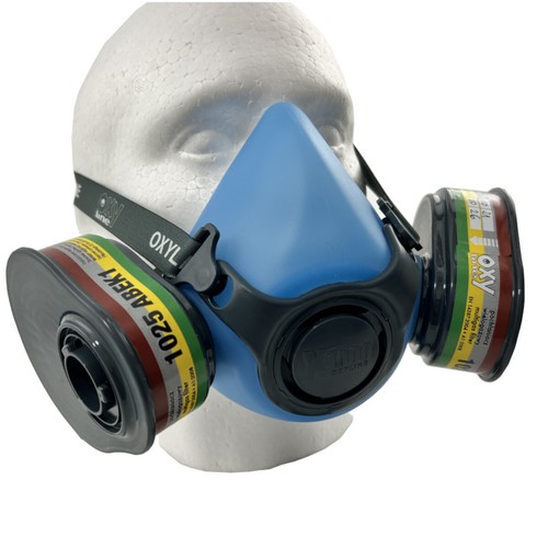 Paint Spraying Mask Half Mask Gas Respirator ABEK1 Face - Mask Made in ...
