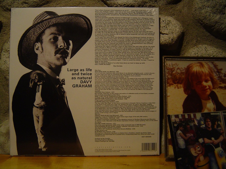 DAVY GRAHAM Large As Life And Twice As Natural LP/1968 UK/Folk-Blues ...