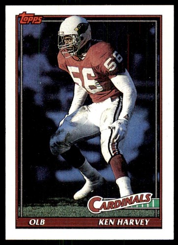 1991 Topps Ken Harvey Phoenix Cardinals #518 | eBay