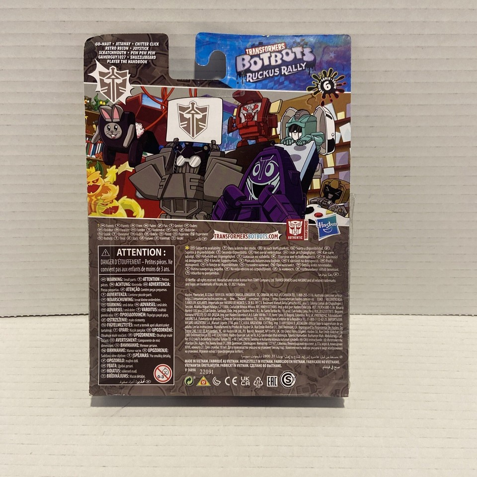 Transformers BotBots Ruckus Rally -Gamer Geeks (Series 6) | eBay