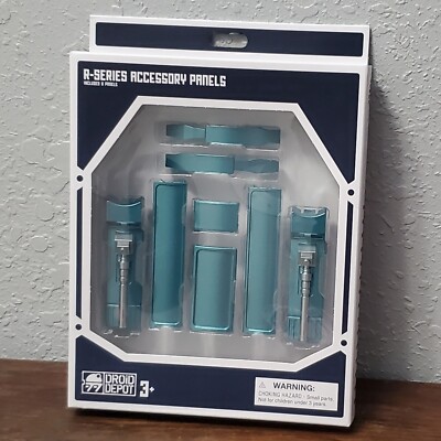 R-SERIES TEAL Accessory Panels for Custom RC Droid Depot Disney Park ...
