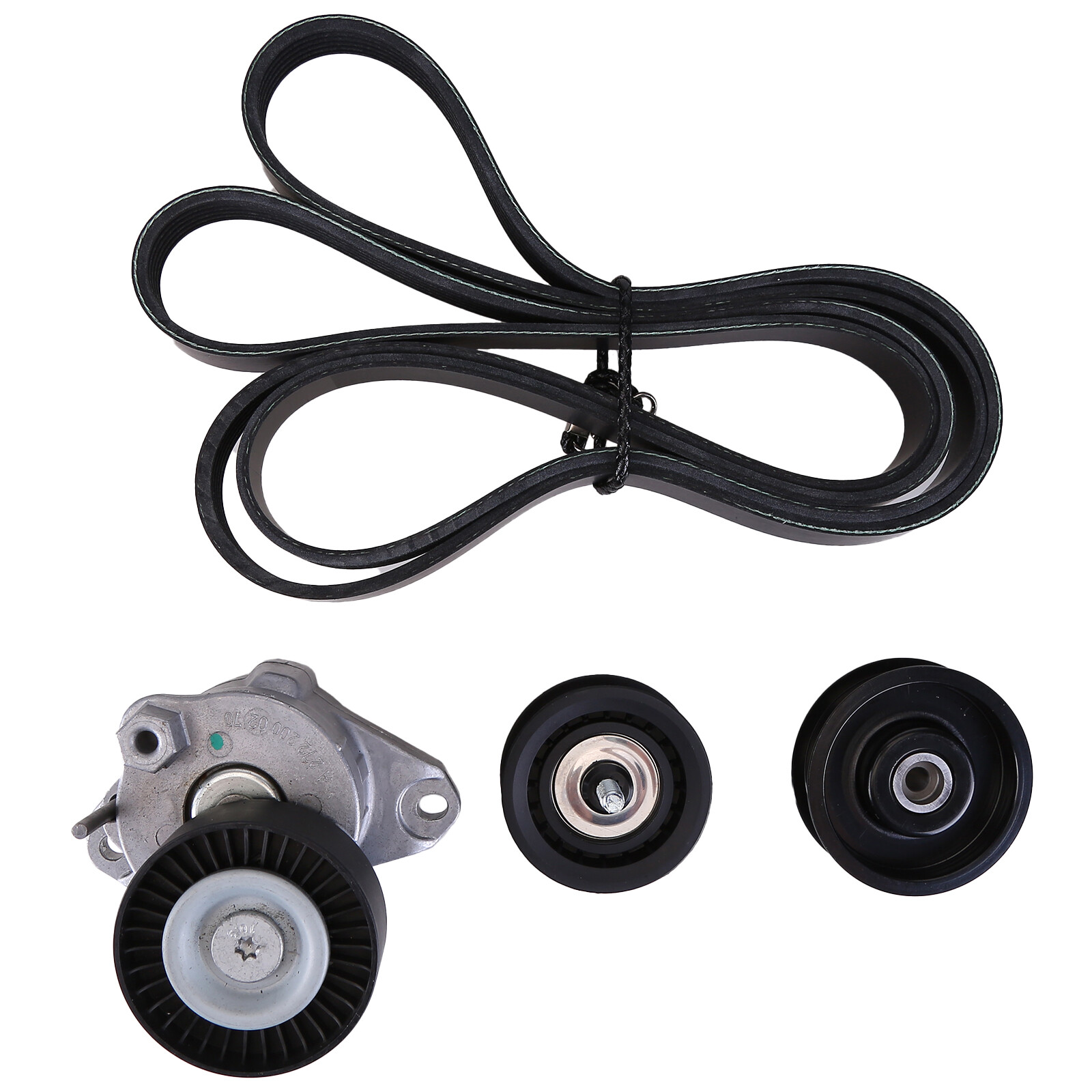 Belt Tensioner Assembly Pulley Drive Belt Kit OEM for Mercedes-Benz ...