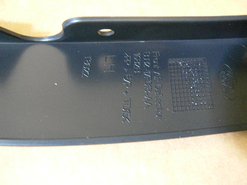 GENUINE LAND ROVER FRONT BUMPER DEFLECTOR RANGE ROVER EVOQUE NEW LH ...