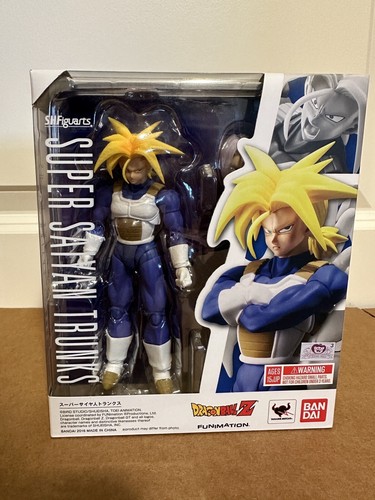 SH Figuarts Dragon Ball Z Super Saiyan Trunks Action Figure (Cell Saga ...
