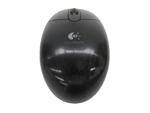 Logitech M-RCE95 Wireless Optical Mouse Black Cordless Scroll Wheel NO ...