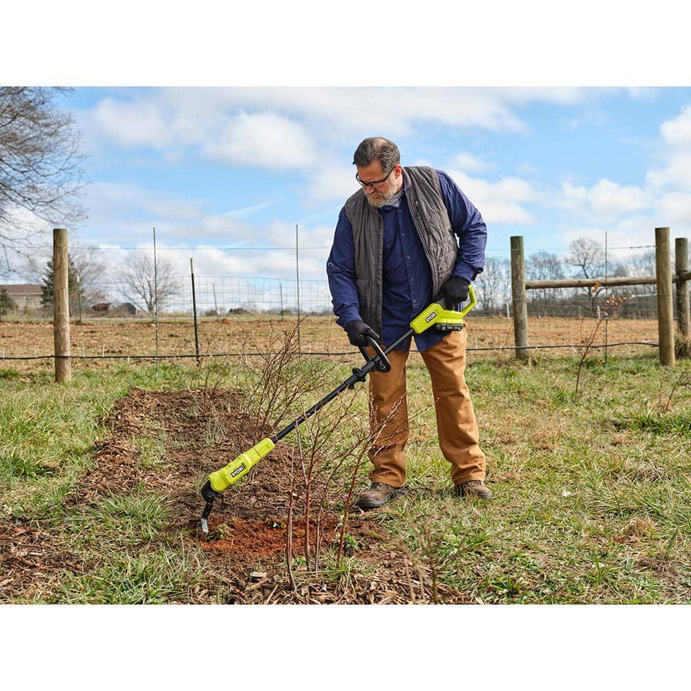 RYOBI Cordless Garden Hoe 18 Volt Battery Powered Oscillating Blade ...
