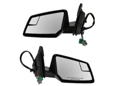 TRQ 61SS63W Door Mirror Set Fits 2009-2013 Chevy Traverse | eBay