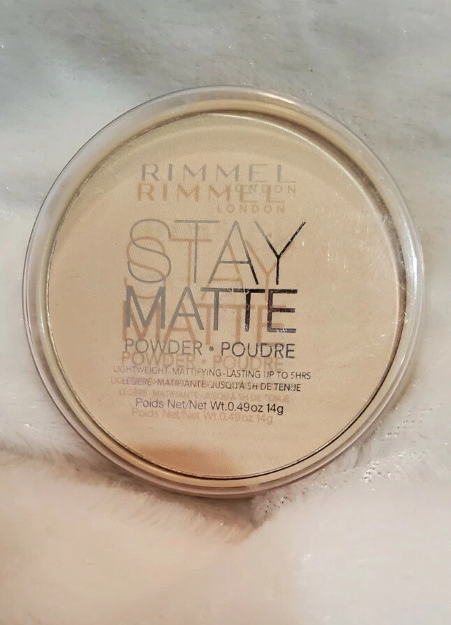 Rimmel Stay Matte Powder Transparent Dark Skin