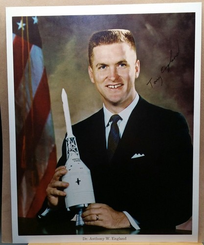 NASA ASTRONAUT DR. ANTHONY W. ENGLAND (TONY) AUTOGRAPHED PHOTO 8X10 | eBay