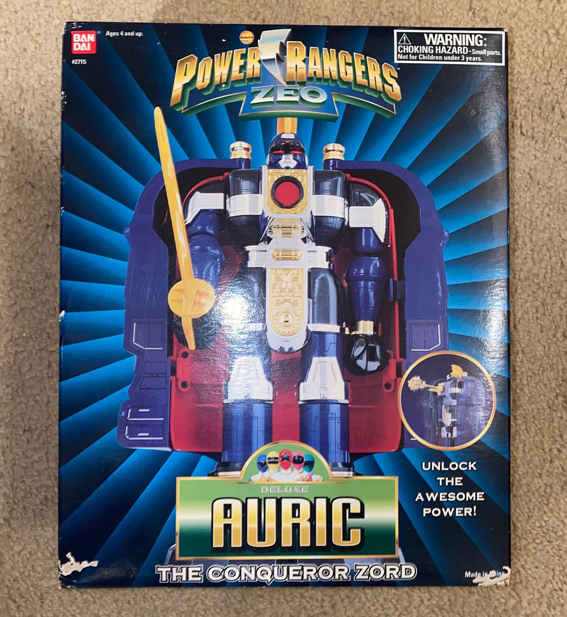 clearance cheap on sale SEALED NEW BNIB VTG MMPR POWER RANGERS ZEO ...
