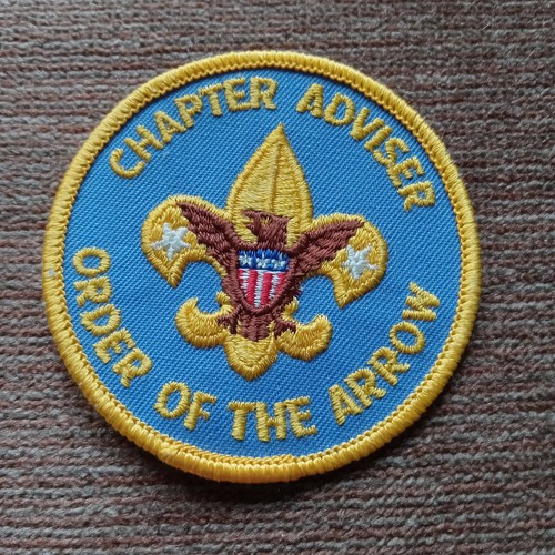 Vintage BSA Boy Scout America OA Order of the Arrow Chapter Adviser ...