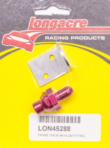 Longacre Brake Fitting w/Tab #4-3/16in Bulkhead 52-45288 | eBay