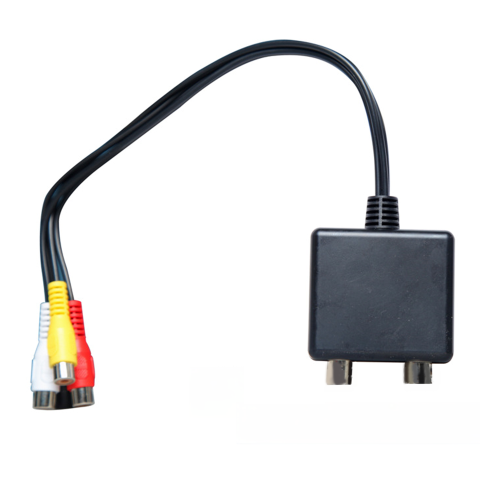 AV To RF Modulator Cable TV Connection Audio Video Output HD Input ...