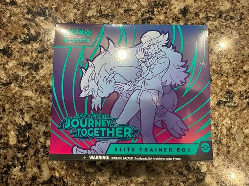 Pokemon TCG Scarlet Violet Journey Together Elite Trainer Box ETB New ...