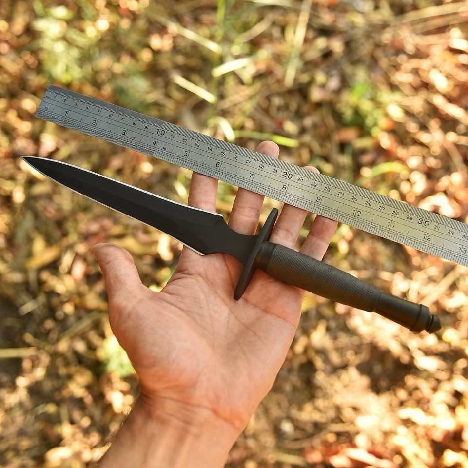 Fairbairn Sykes British Army Commando knife Double Edge Blade WWII Era ...