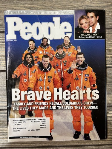 Vintage February 17 2003 People Magazine Brave Hearts Columbias Crew ...