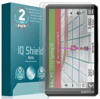 2x IQ Shield Anti-Glare Screen Protector for Garmin Zumo XT2 | eBay