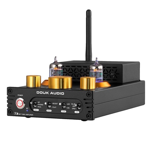 Phono Preamp Mini Stereo Line Level Booster Amplifier Audio Preamp 20dB ...