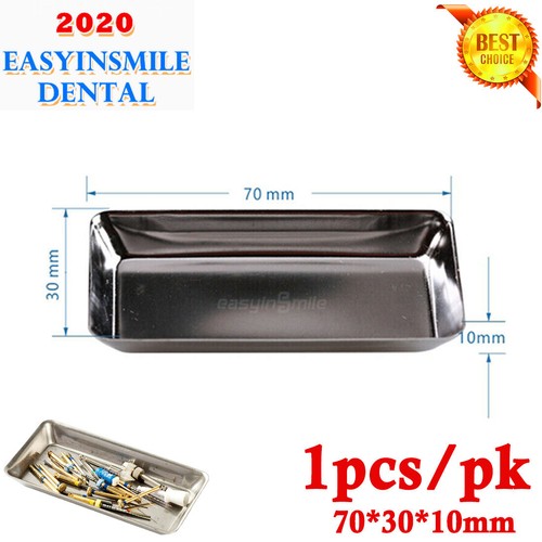 US Dental Medical Surgical Instruments Dish Stainless Steel Burs Tray ...