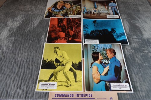 COMMANDO INTRÉPIDE Daring Game Lloyd Bridges / jeu 12 photos lobby ...