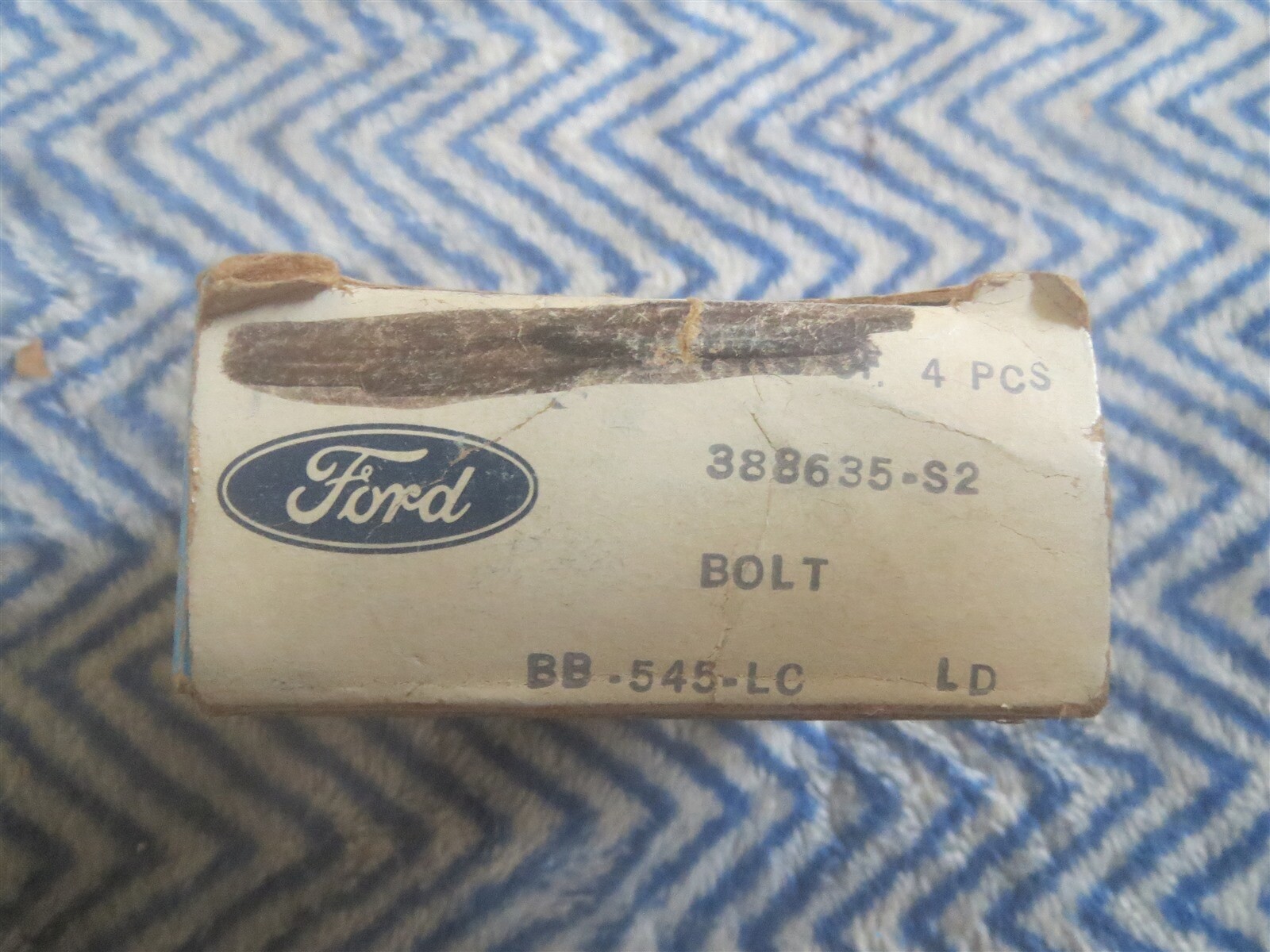 NOS FORD HARDWARE BOLT PART NUMBER 388635-S2 LOT OF 3 NEW | eBay