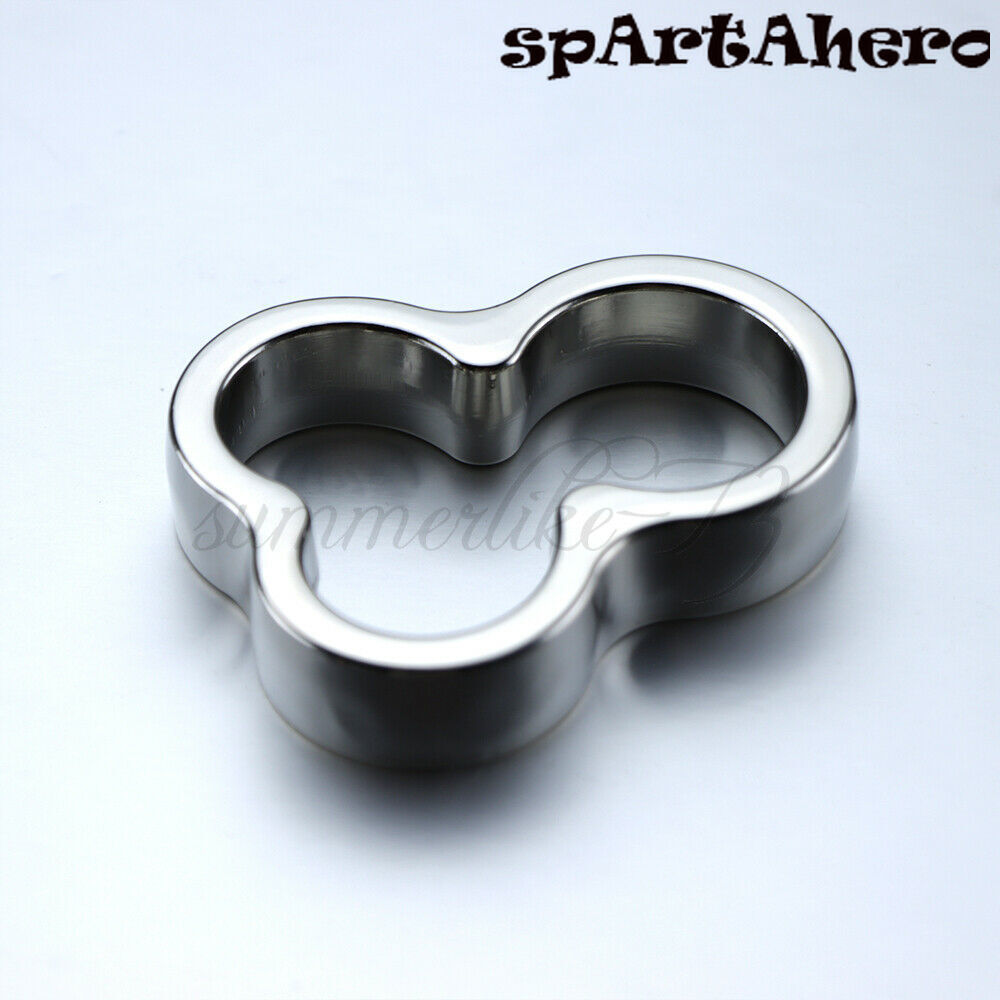 Metal Male Scrotum Ball Ring Lock Ring Binding Delay Stainless Steel ...