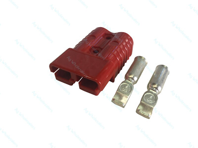 2 X 175 AMP RED ANDERSON STYLE PLUG CONNECTORS 24v 12V DC 175a | eBay