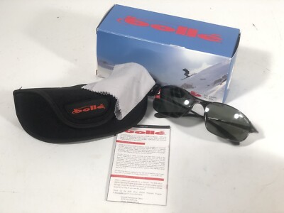 Vintage Bolle High Tail Shiny Gun Polarized Sunglasses Made In Italy | eBay