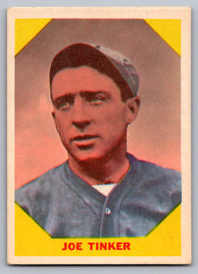 1960 FLEER #40 JOE TINKER CUBS | eBay