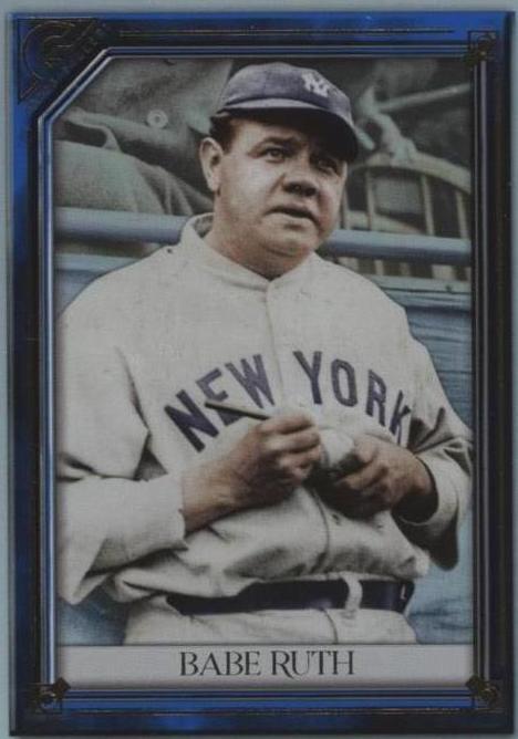 2021 Topps Gallery - Babe Ruth #141 Blue /75 for sale online | eBay