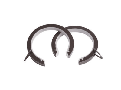 10 x Speedy Black Nickel 25mm 28mm Flat Bay Window Glider Passing ...