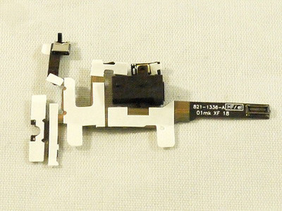 NEW Headphone Jack with Volume Control 821-1336-A for iPhone 4S Black ...