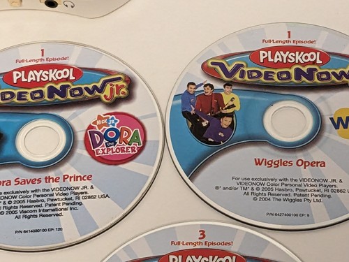 Hasbro Video Now Player W/7 Discs Works | eBay