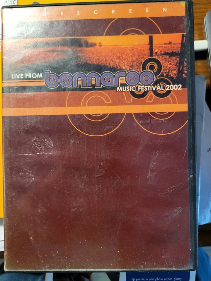 Bonnaroo Music Festival 2002 DVD Set Live From Bonnaroo Good Condition ...
