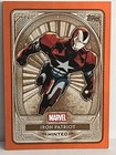 I2025 Topps Marvel Mint Iron Patriot Bronze Level #22 Orange Parallel ...