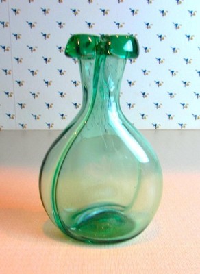 Early Free Blown Gemel Flask Bottle | eBay