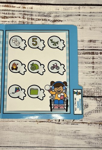 Snowball Fight Long I CVCe Winter File Folder Game Literacy Center ...