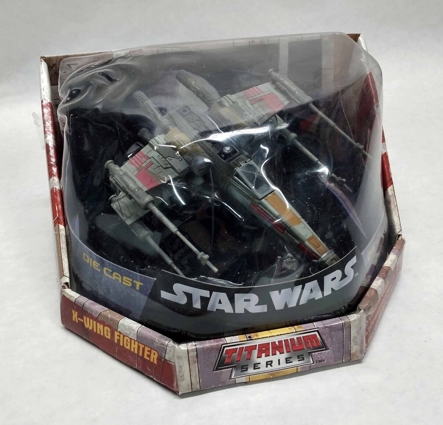 Star Wars Titanium Series X-Wing Fighter Die Cast - Hasbro Micro ...