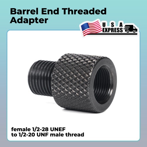 Threaded Adapter Female 1/2-28 UNEF To 1/2-20 UNF Male Accessories | eBay