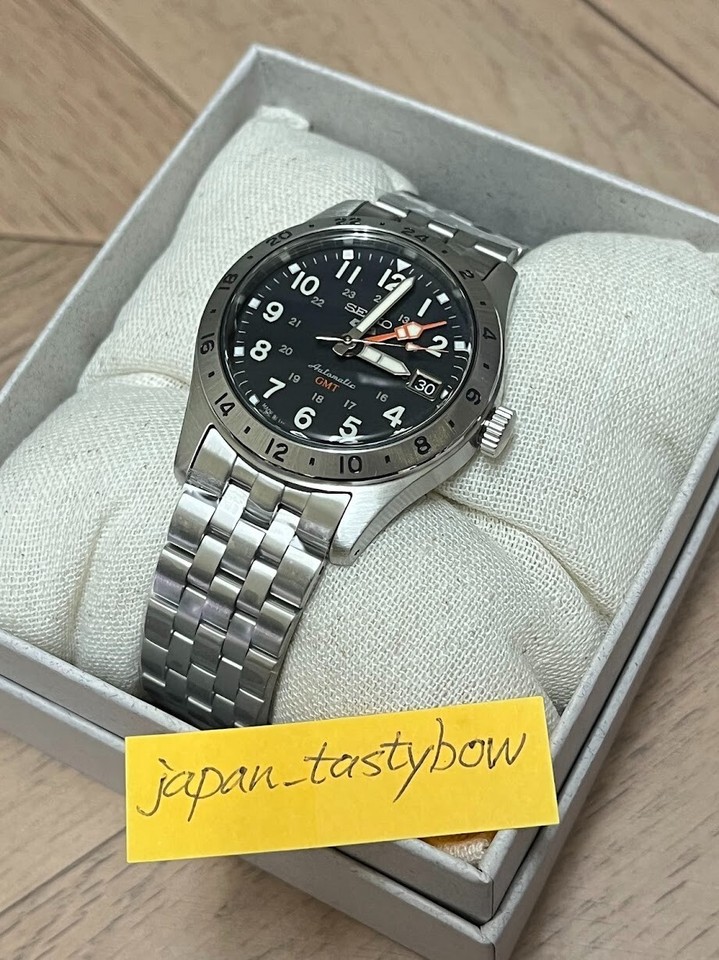 Seiko 5 Sport SBSC011 Sports Style GMT Field Automatic Mechanical Watch ...